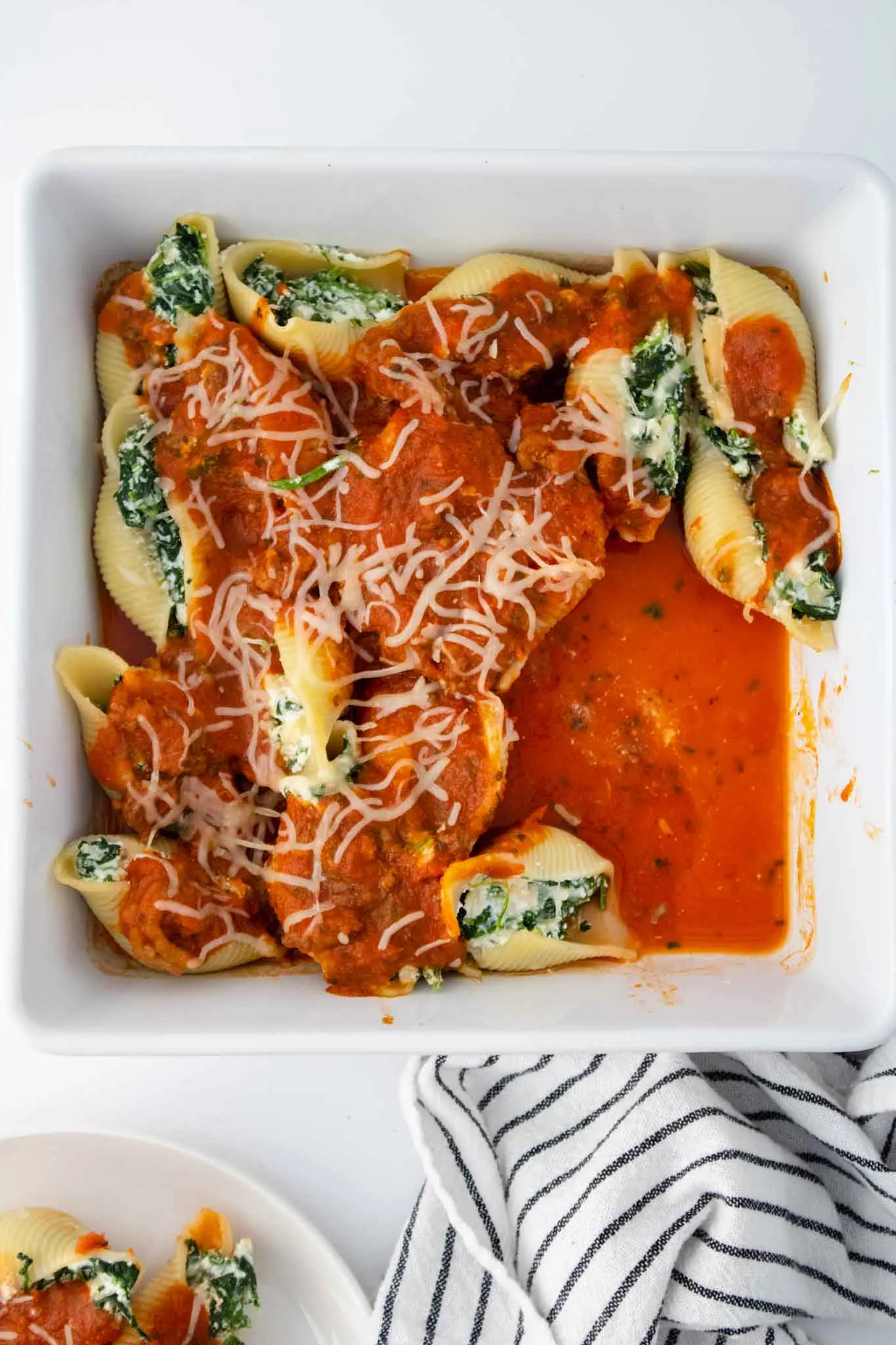 Easy Spinach Stuffed Shells With Ricotta Recipe
