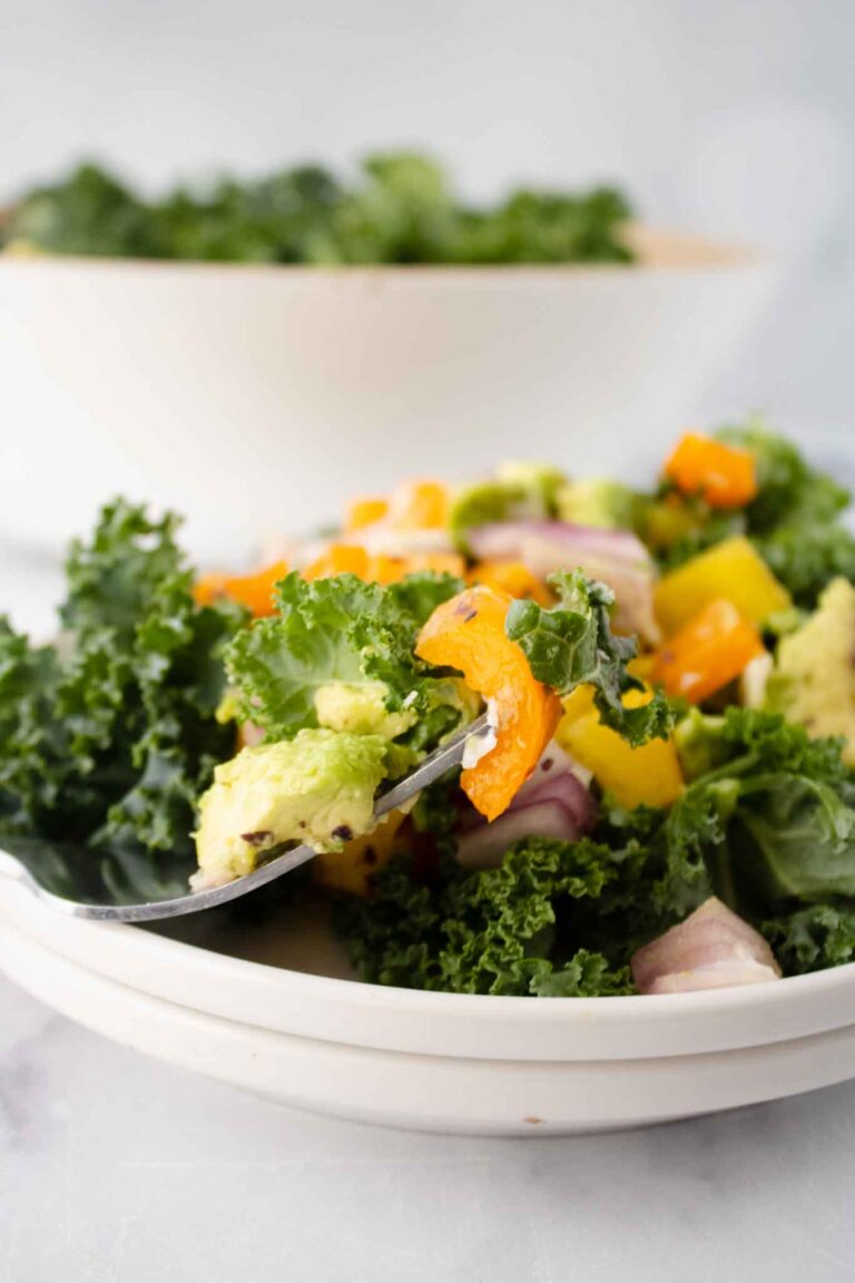 Avocado Kale Salad Recipe