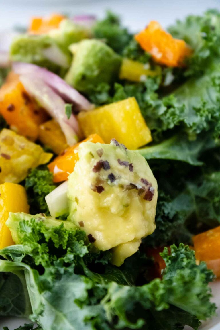 Avocado Kale Salad Recipe