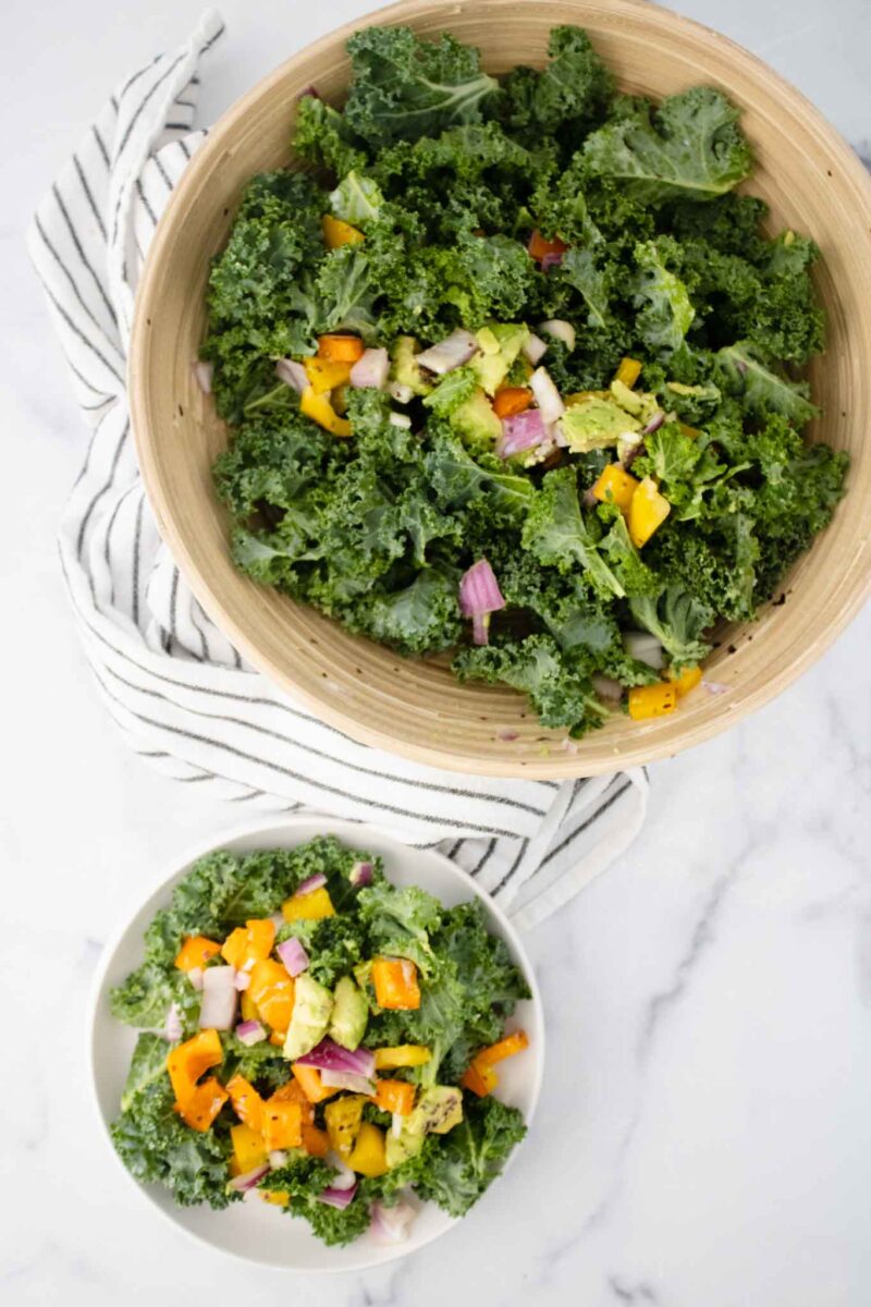 Avocado Kale Salad Recipe