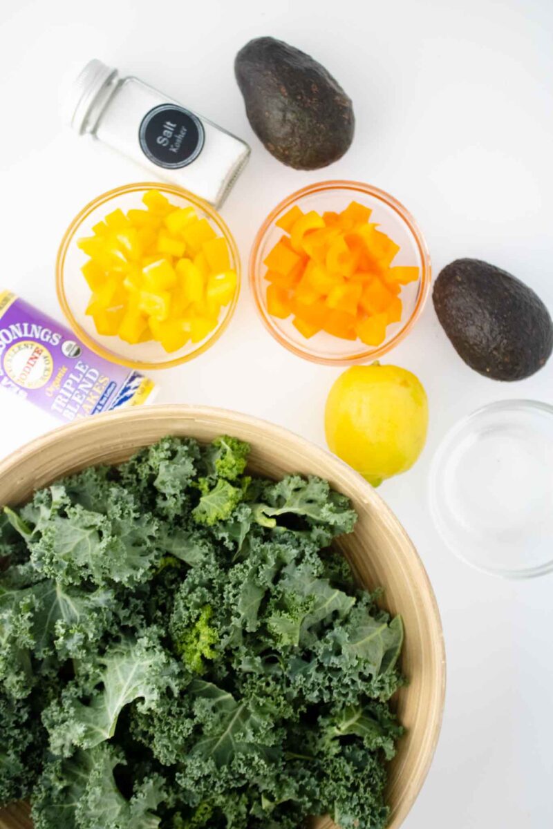 Avocado Kale Salad Recipe