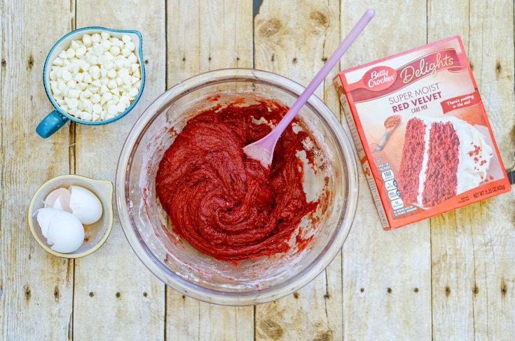 Red Velvet Valentine's Day Cookies