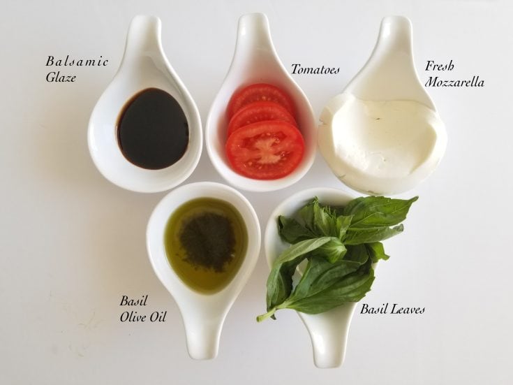 Simple Mozzarella Caprese Salad Recipe