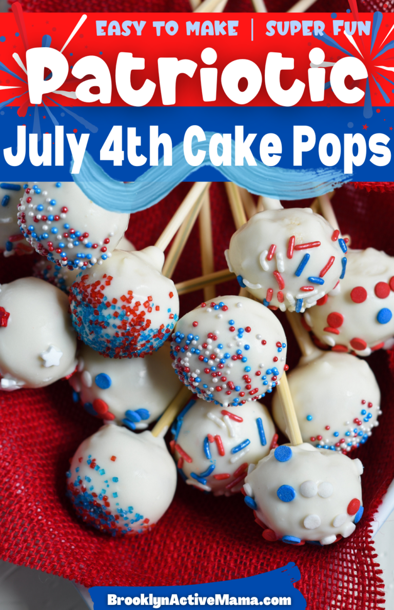 Easy and Festive 4th Of July Cake Pops