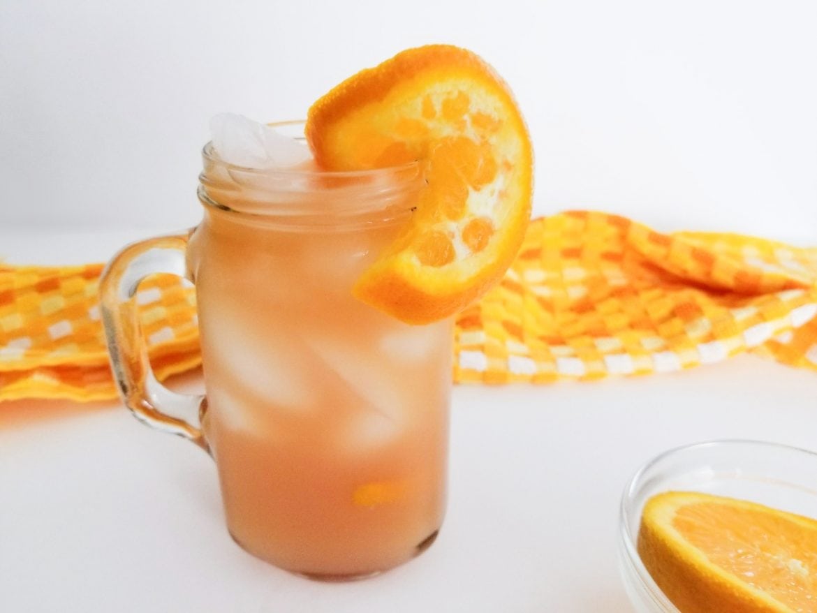 Orange Punch Cocktail Drink