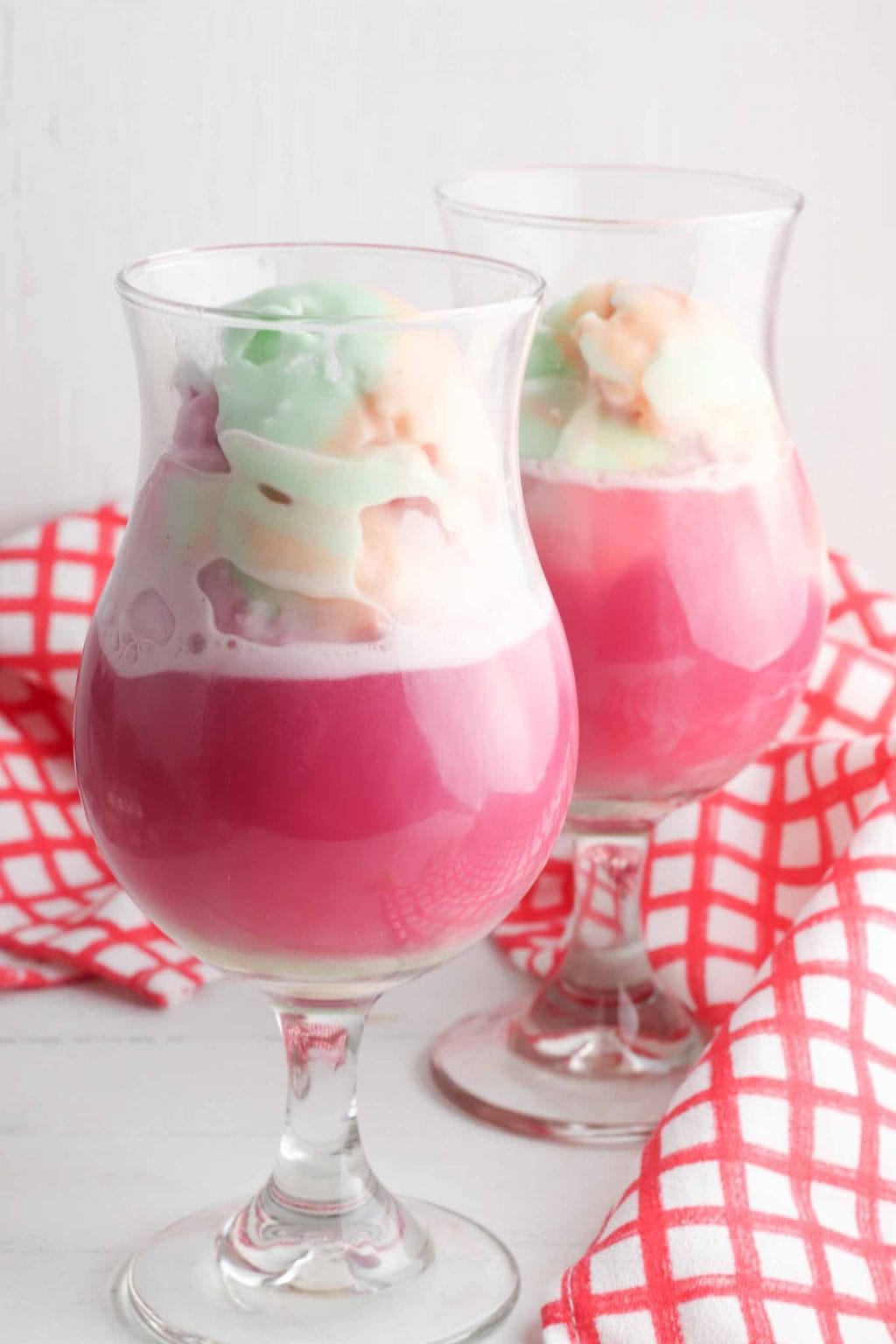 Rainbow Sherbet Punch (3 Ingredients, Ready in 5 Minutes)