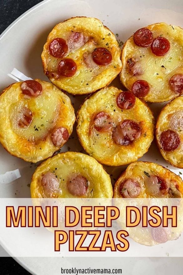 Easy Lunch: Mini Deep Dish Pizzas