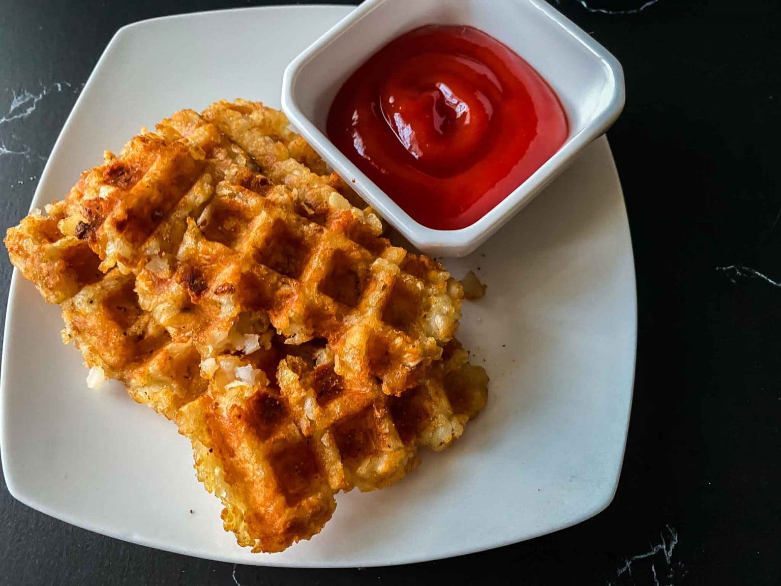 Easy Tater Tot Waffles