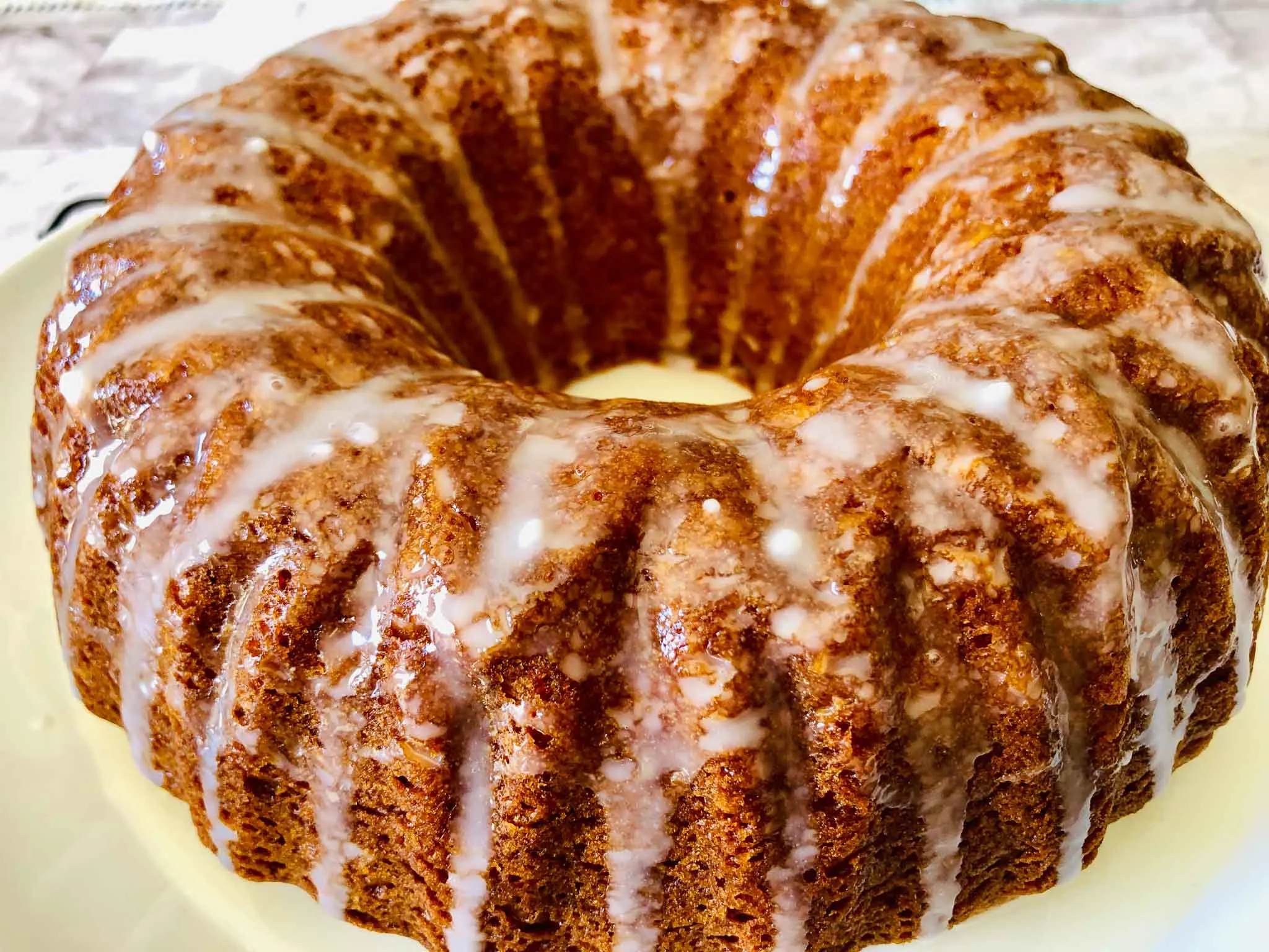 Easy Lemon 7UP Bundt Cake