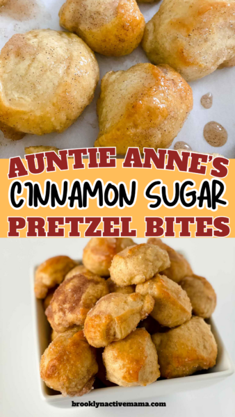AUNTIE ANNE'S CINNAMON SUGAR BITES - Brooklyn Active Mama