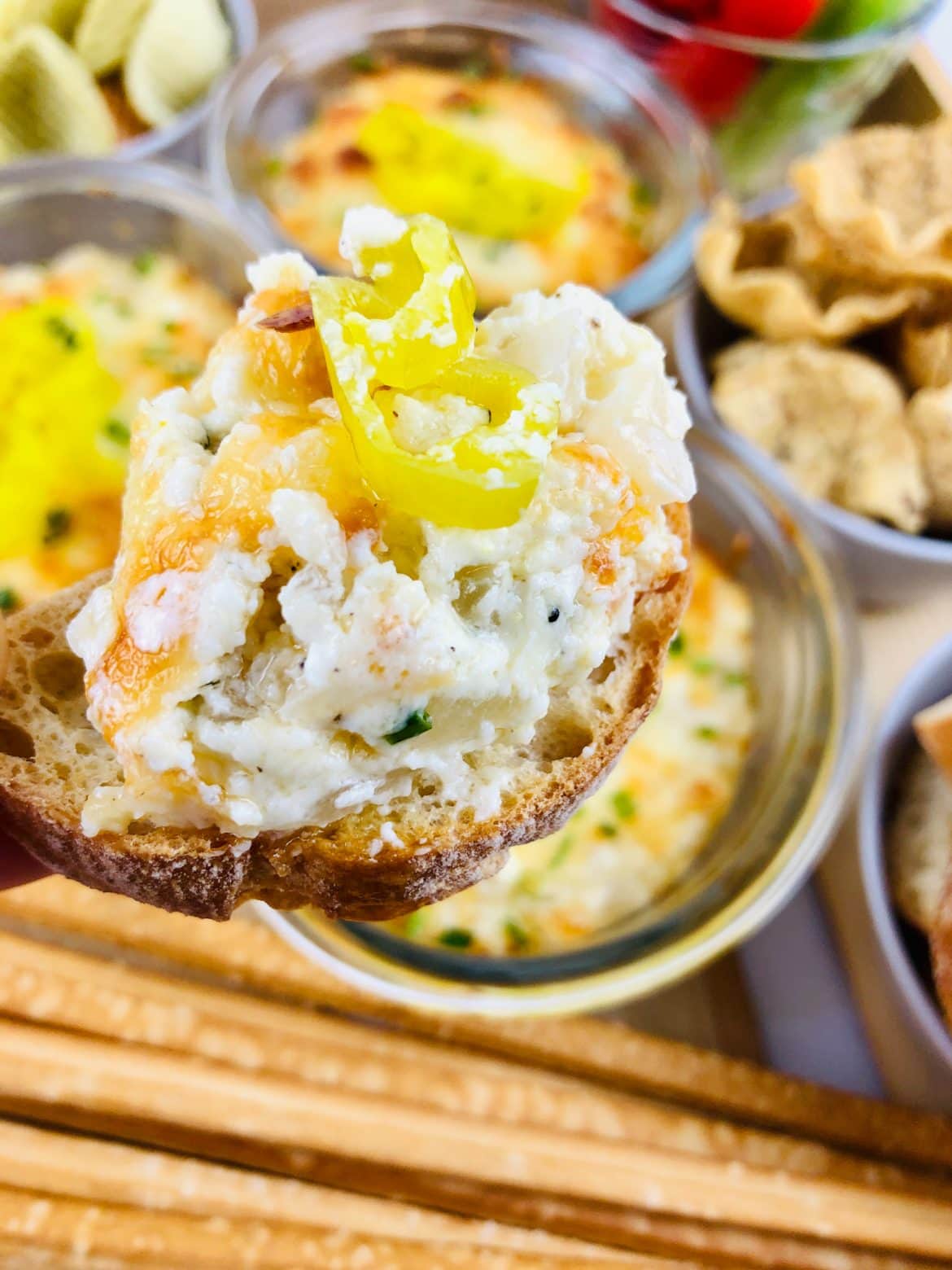 Amazing Oven Baked Cheese Dip With Cream Cheese