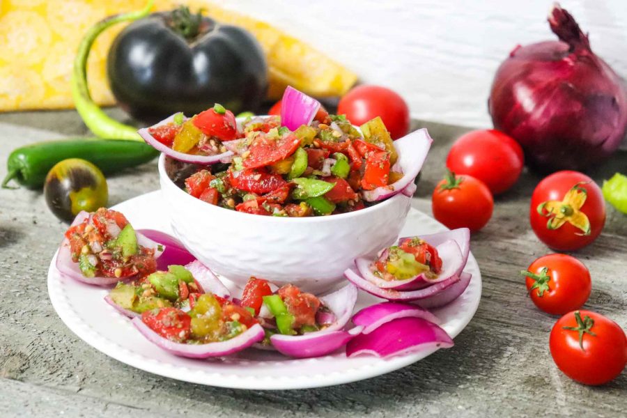 Homemade Garden Fresh Tomato Salsa Recipe