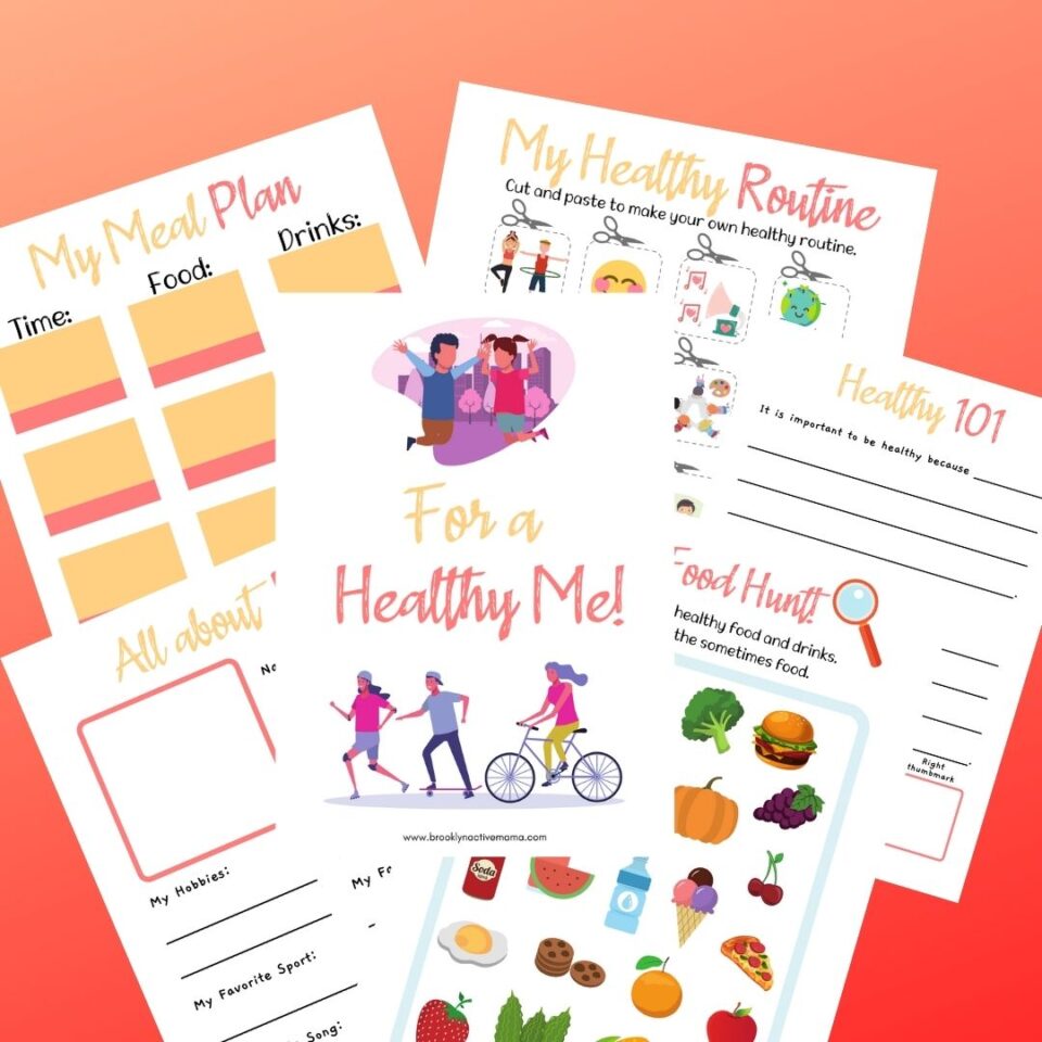 Free Healthy Living Planner For Kids Of All Ages - Free Printable Sheets
