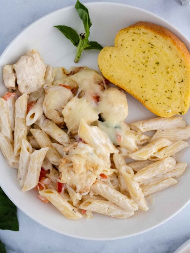 Easy Applebees Three Cheese Chicken Penne Pasta Recipe