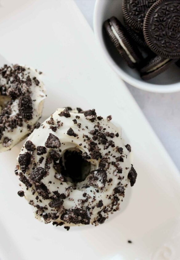 Cookies and Cream Oreo Donuts