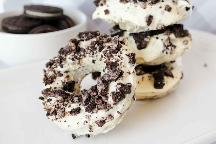 Cookies and Cream Oreo Donuts
