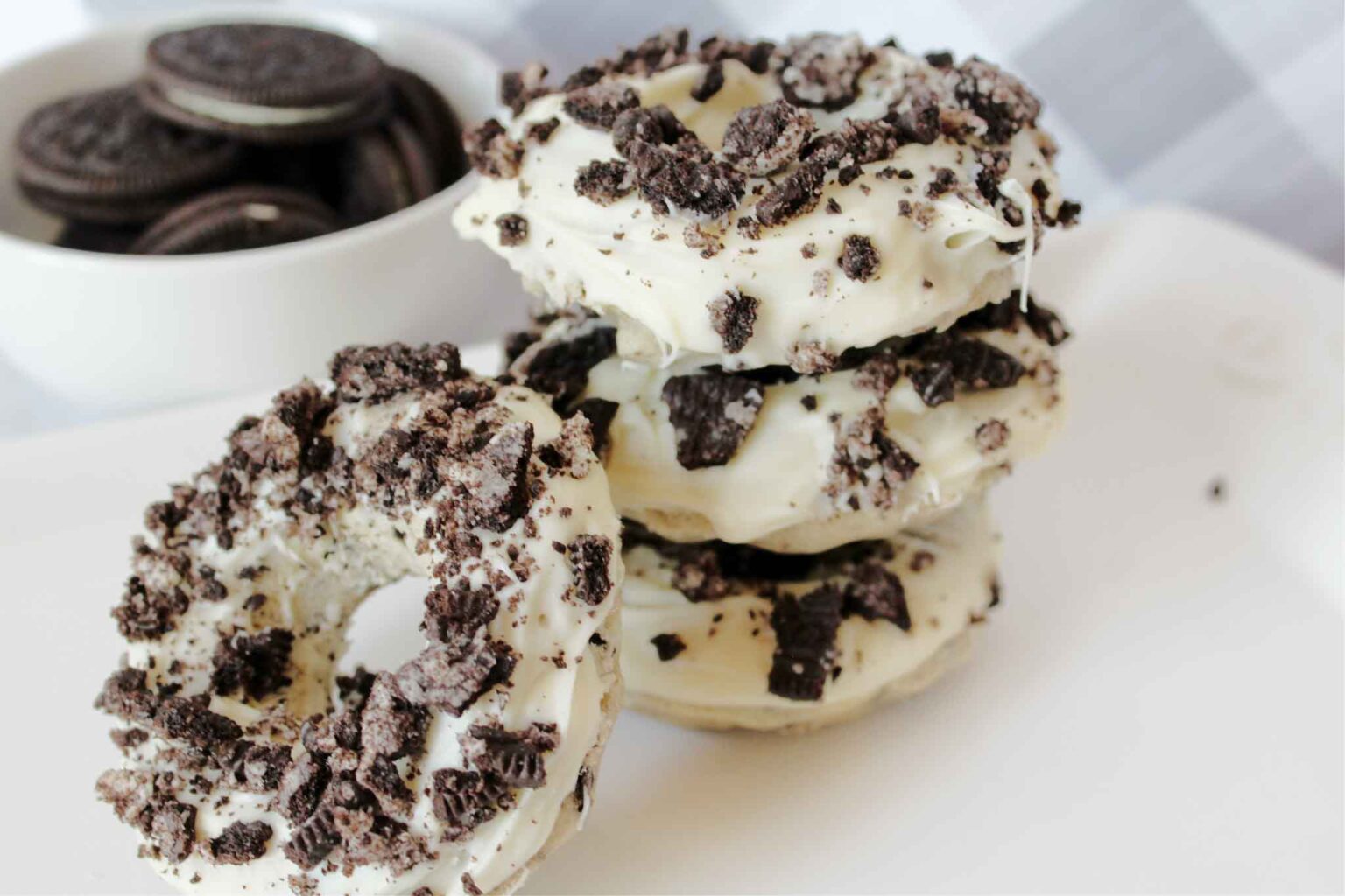 Cookies and Cream Oreo Donuts