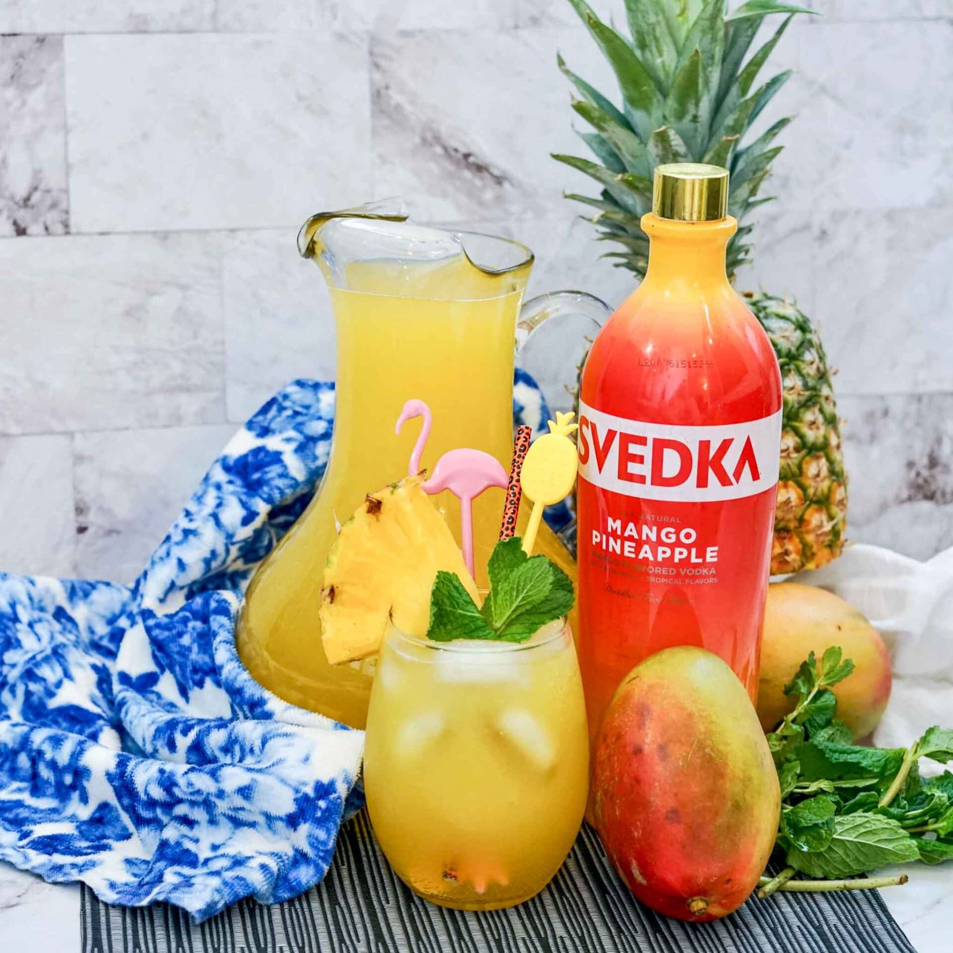 Mango Pineapple Punch Cocktail Recipe