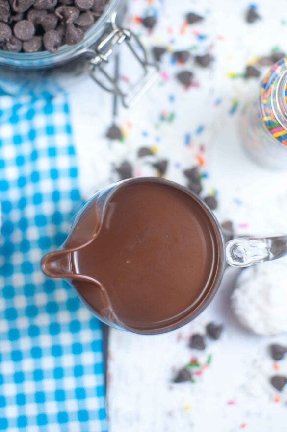 Homemade Magic Chocolate Shell For Ice Cream