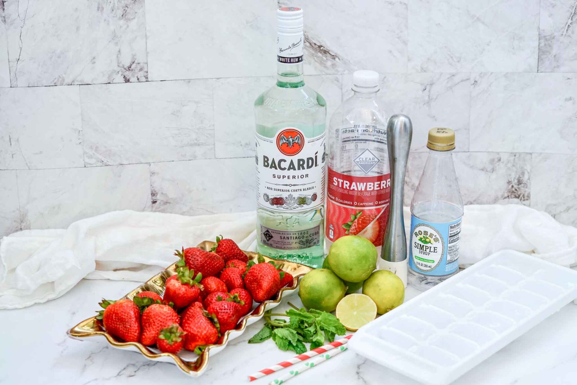 How To Make A Strawberry Mojito Cocktail