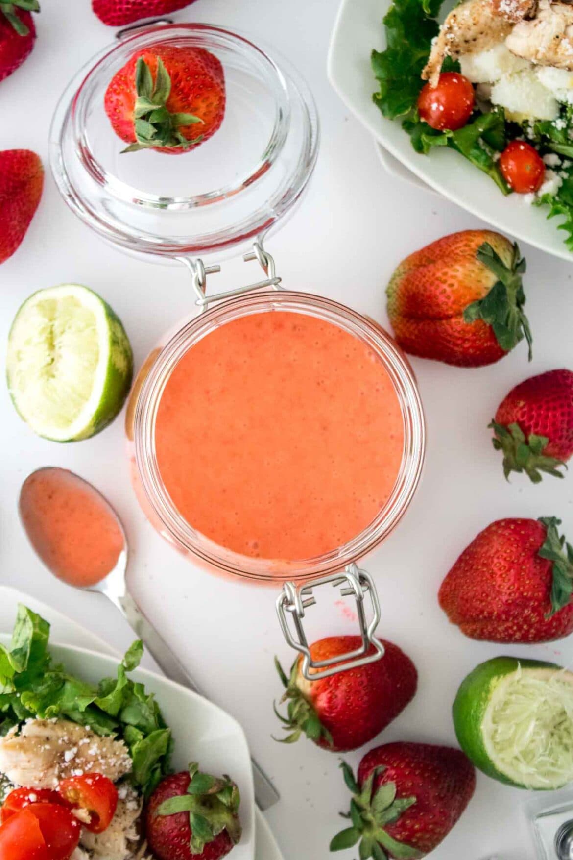 Easy Homemade Strawberry Vinaigrette Recipe