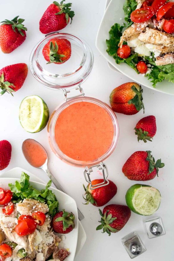 Easy Homemade Strawberry Vinaigrette Recipe