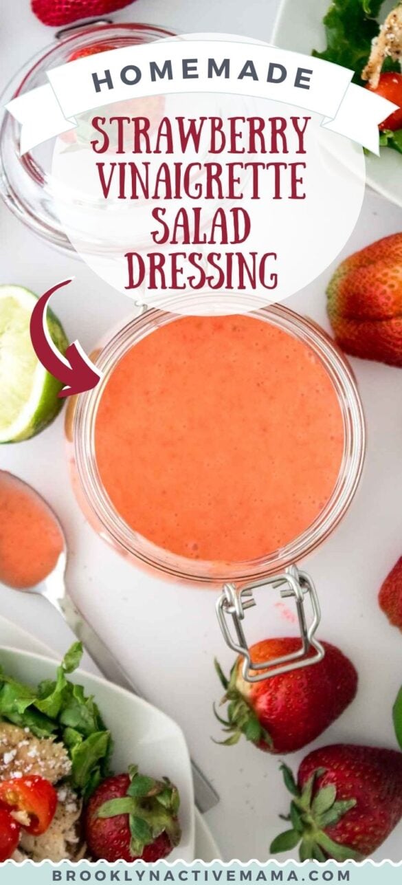 Easy Homemade Strawberry Vinaigrette