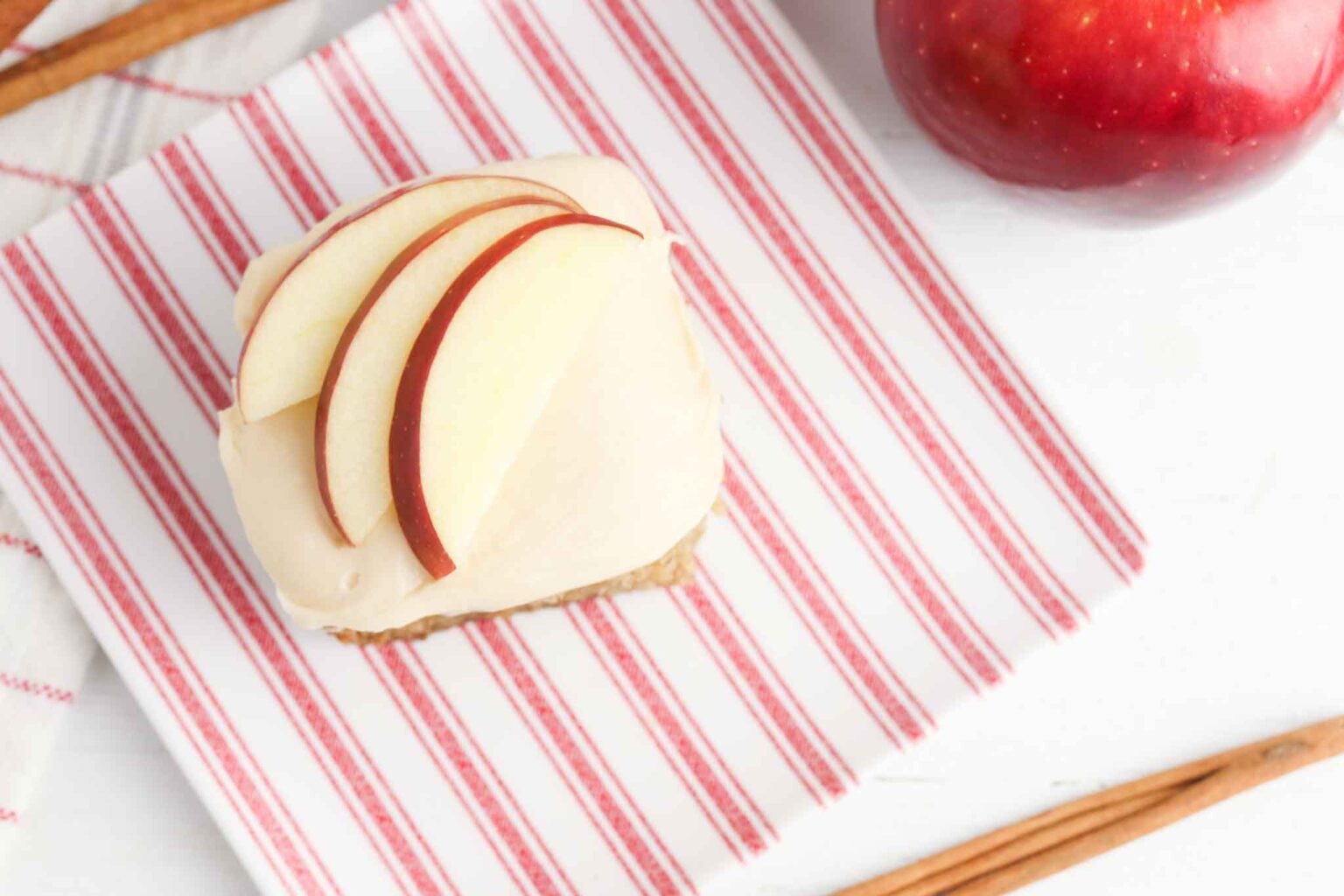 Easy Apple Cake With Caramel Topping