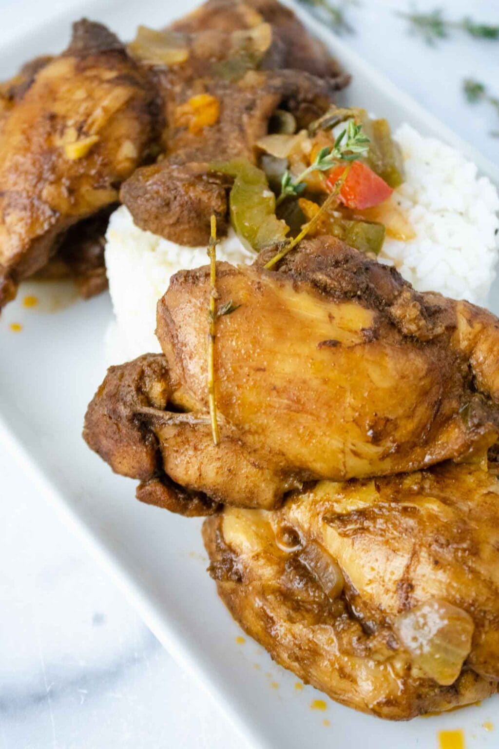 Easy Authentic Jamaican Stew Chicken