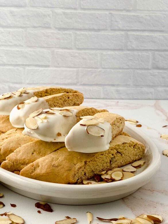 Easy Blonde Biscotti Cookies With Almonds