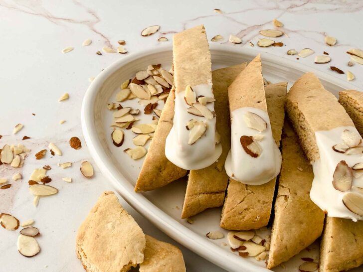 Easy Blonde Biscotti Cookies With Almonds
