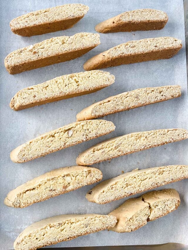 Easy Blonde Biscotti Cookies With Almonds
