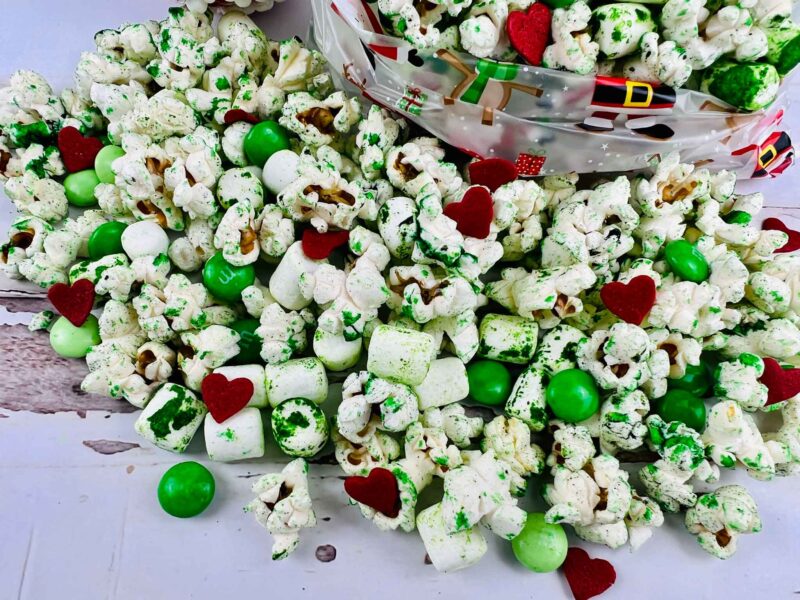 Grinch Popcorn Recipe For The Holidays