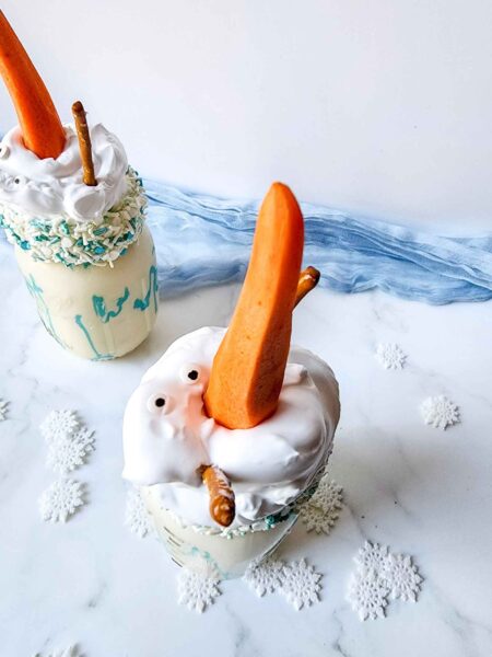 Melting Snowman Winter Milkshake