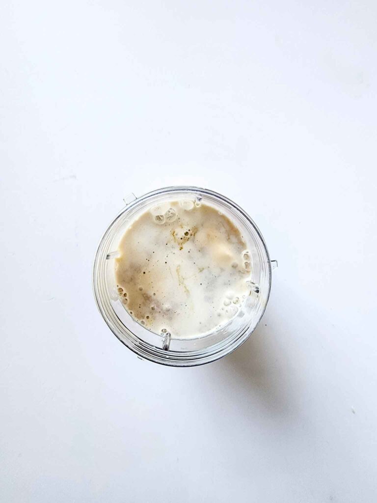 Easy Melting Snowman Milkshake