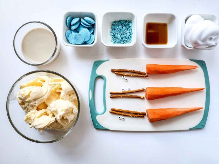 Melting Snowman Winter Milkshake
