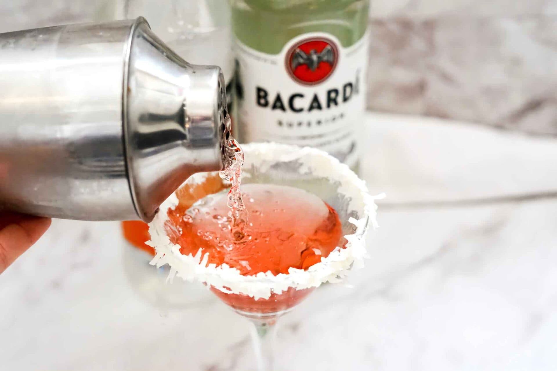 Easy Santa Christmas Cocktail For The Holidays
