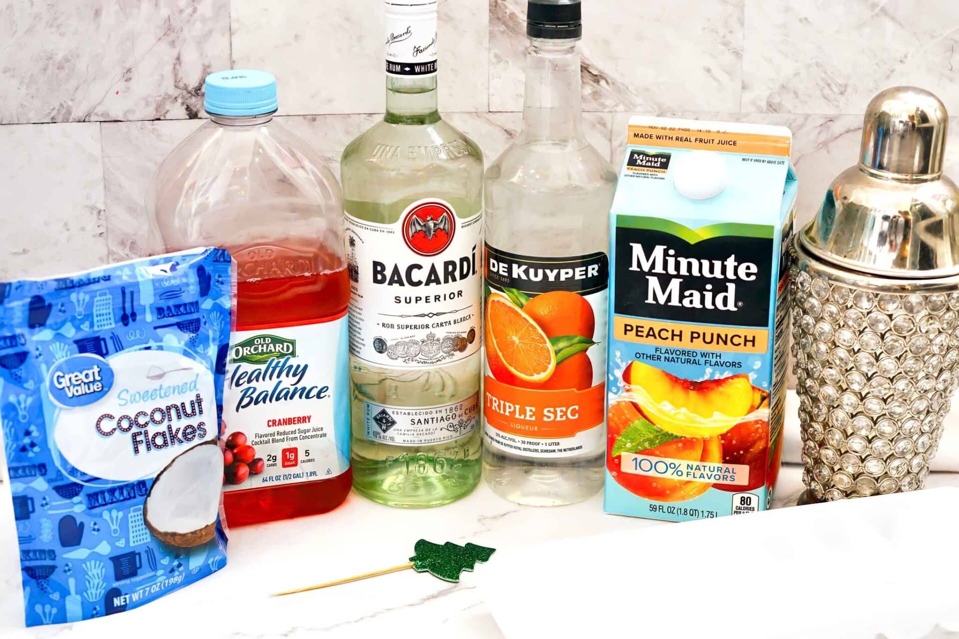 Easy Santa Christmas Cocktail For The Holidays