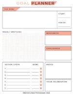 Free Printable Goal Planner For The New Year