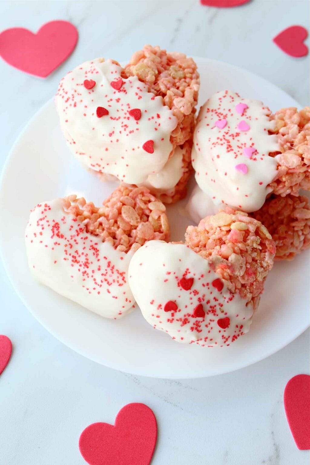Easy Valentines Day Rice Krispie Treats