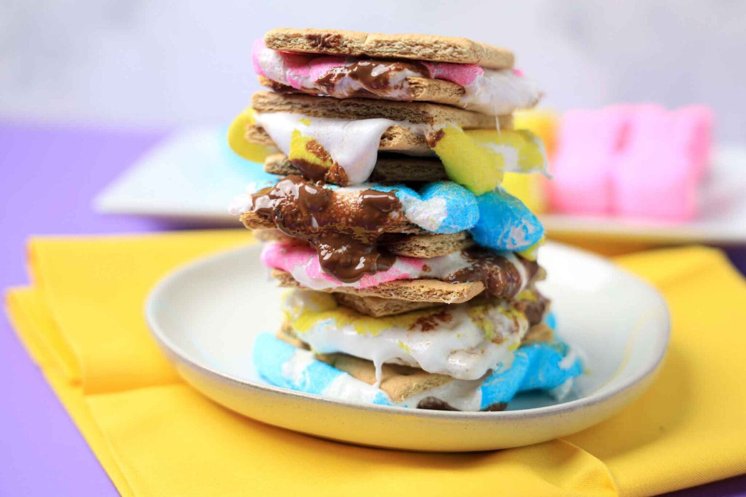 The Cutest Easter Peeps Smores