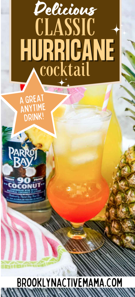 Easy and Popular Hurricane Cocktail Recipe