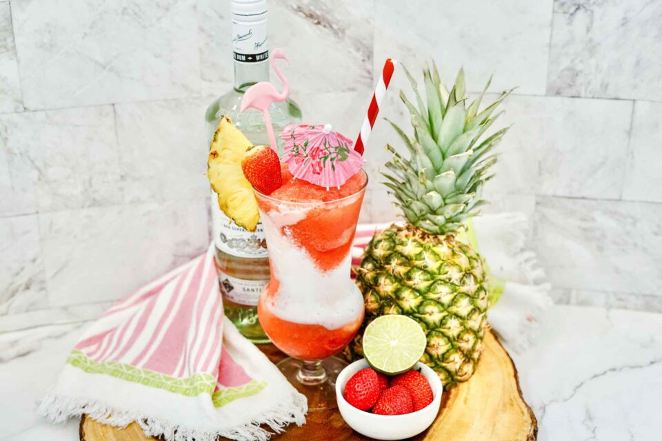 Miami Vice Cocktail Recipe (The Layered Piña Colada Daiquiri You Need)