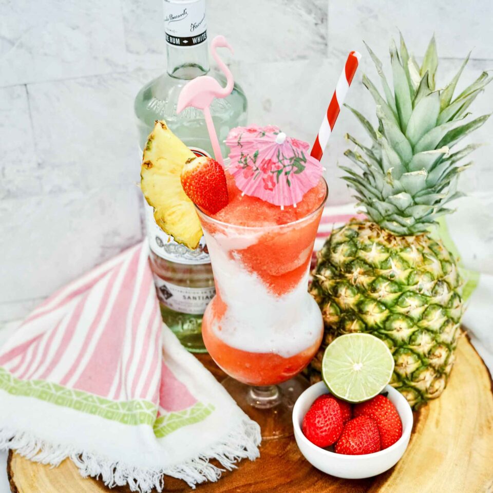 Miami Vice Cocktail Recipe (The Layered Piña Colada Daiquiri You Need)