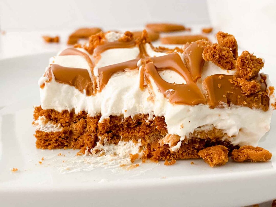 Biscoff Cookie Pudding Recipe