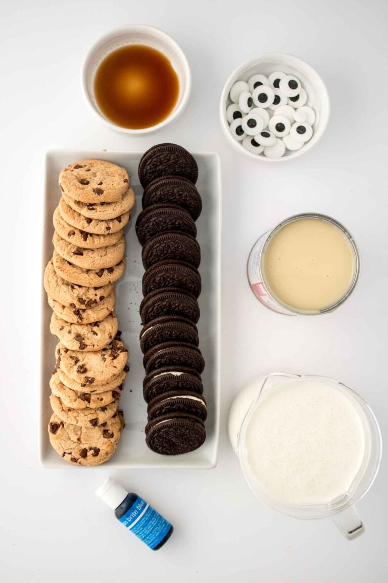 Homemade No-Churn Cookie Monster Ice Cream Recipe
