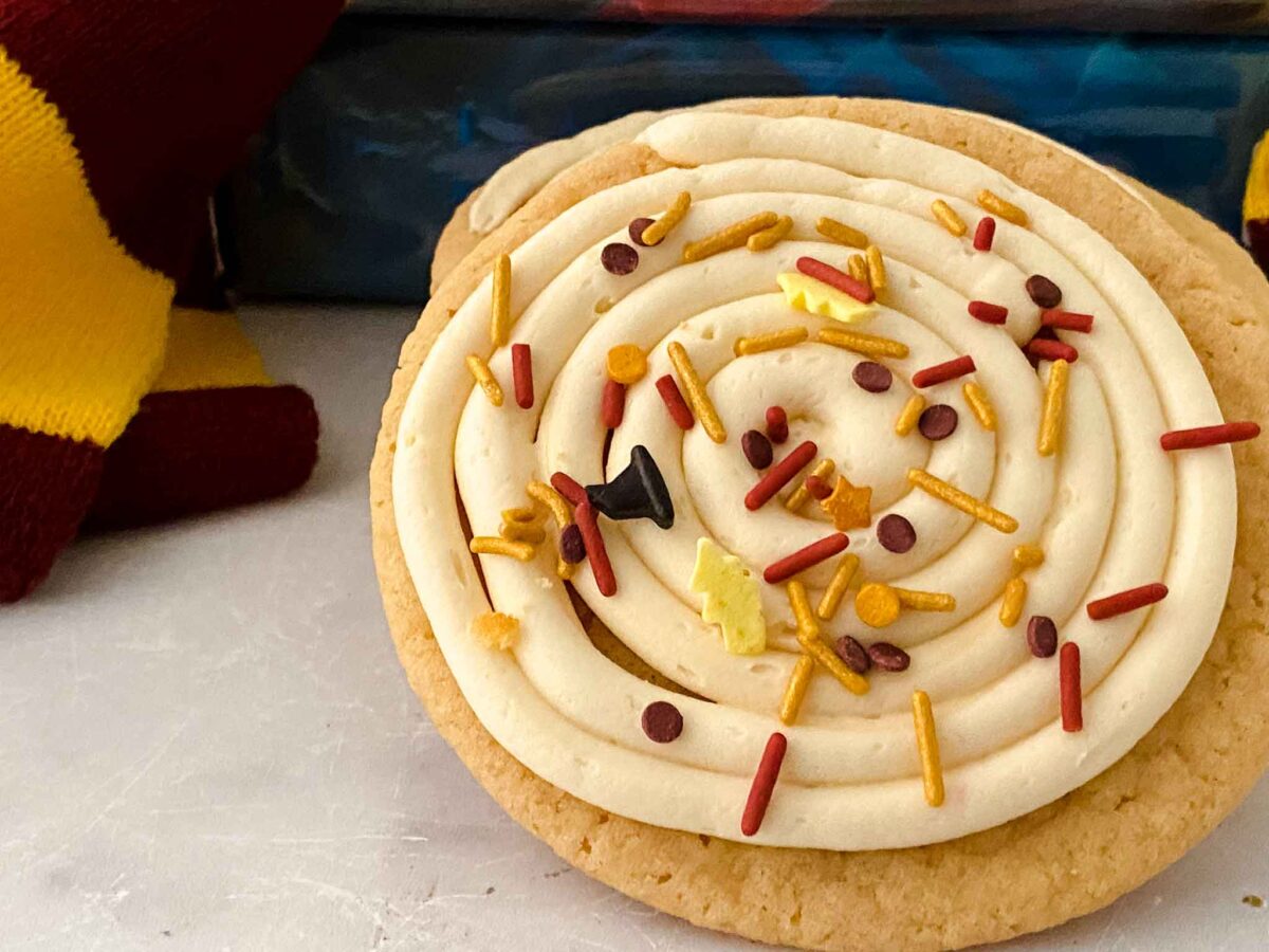 Easy Butterbeer Harry Potter Cookies