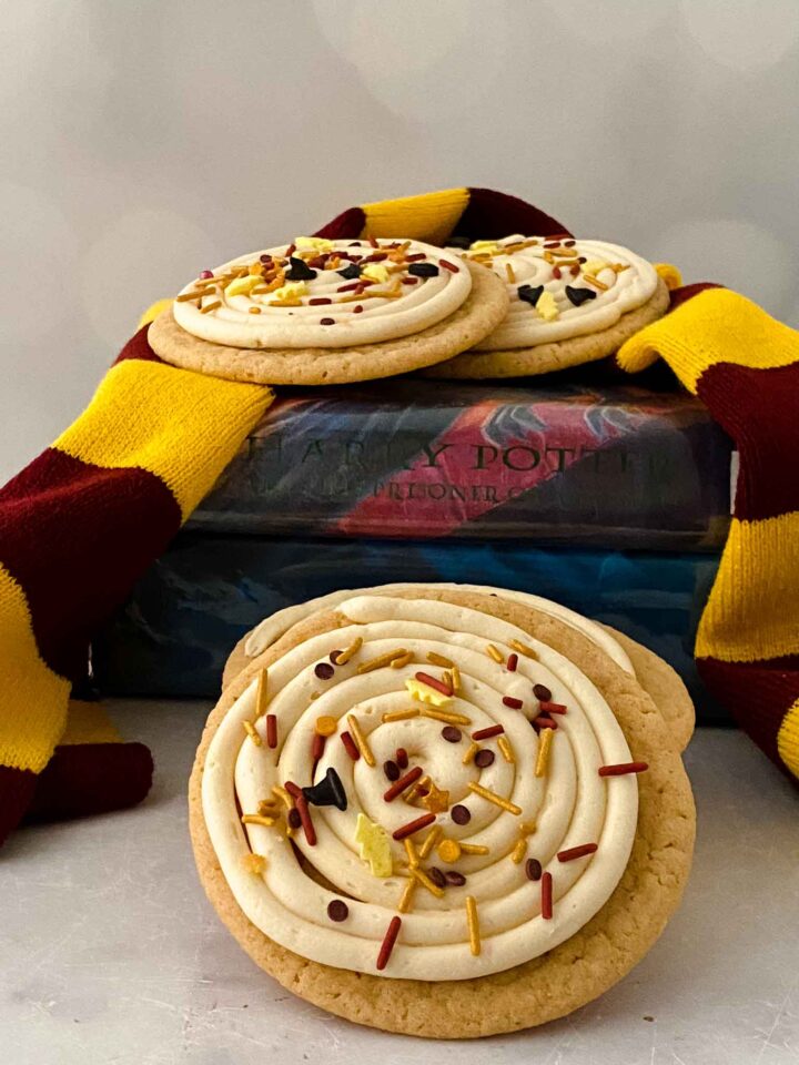 Easy Butterbeer Harry Potter Cookies