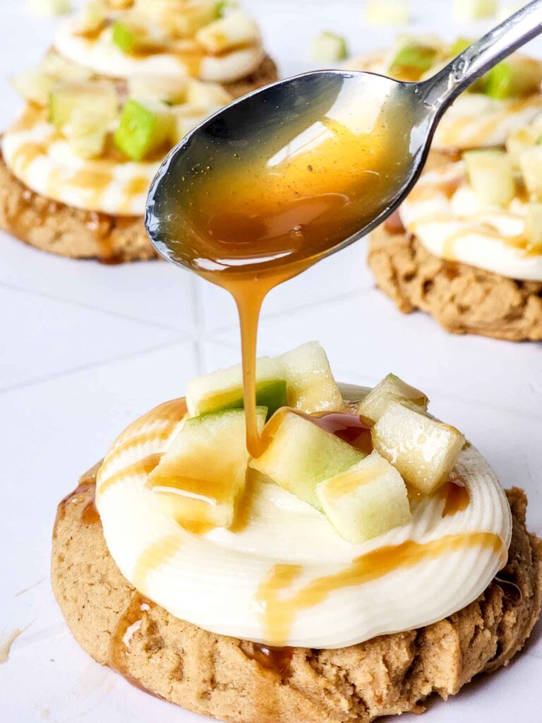 Soft Chewy Caramel Apple Cookies Recipe