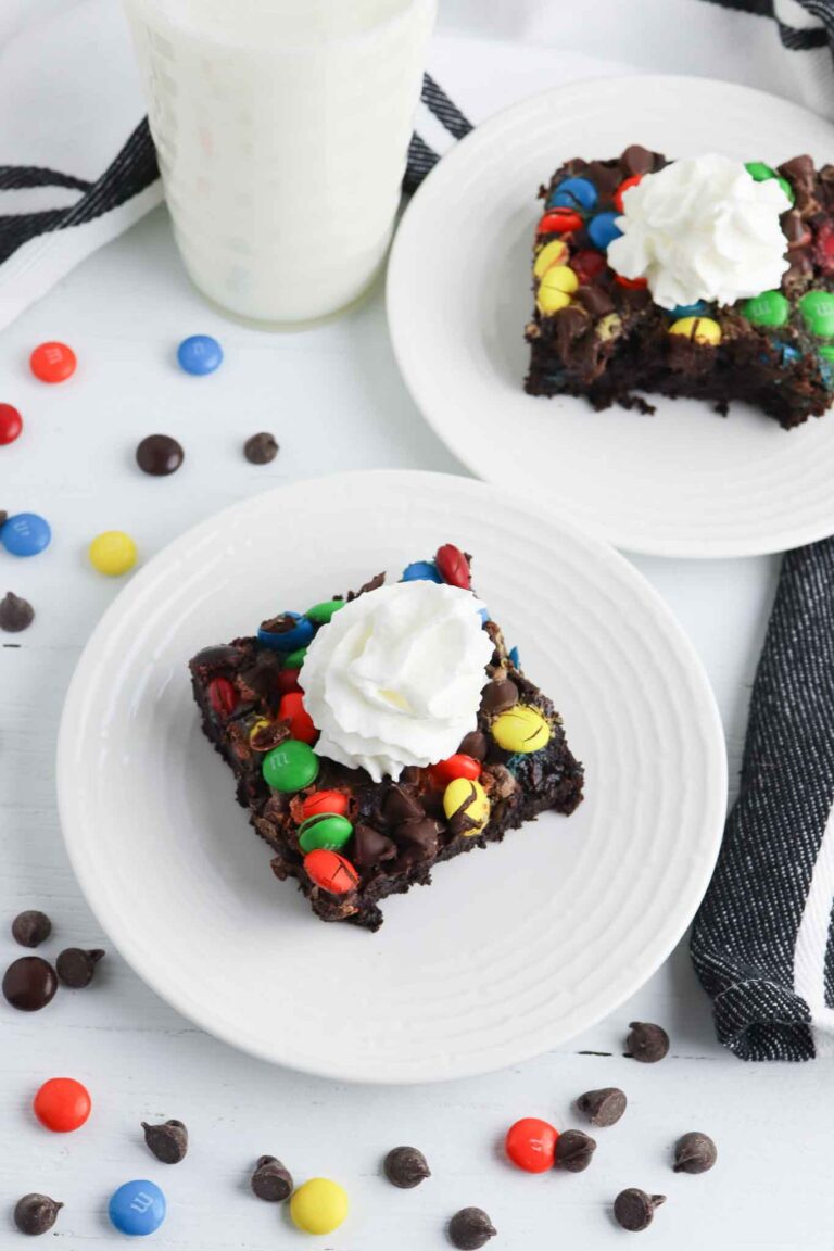 Easy Chocolate M&M Cake Recipe